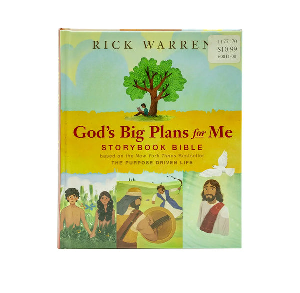 God's Big Plans for Me Storybook Bible: Based on the New York Times Be ...
