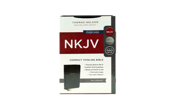 NKJV Compact Thinline Bible Red Letter Edition – BibleStore