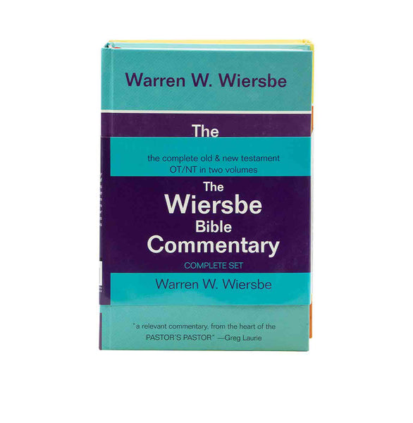 Wiersbe Bible Commentary, 2 Volume Set – BibleStore