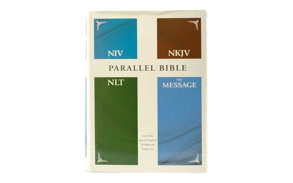NIV, NKJV, NLT, The Message Parallel Bible – BibleStore