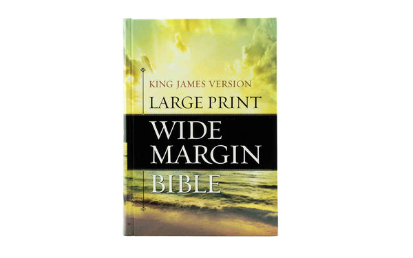 KJV Large Print Wide Margin Bible – BibleStore