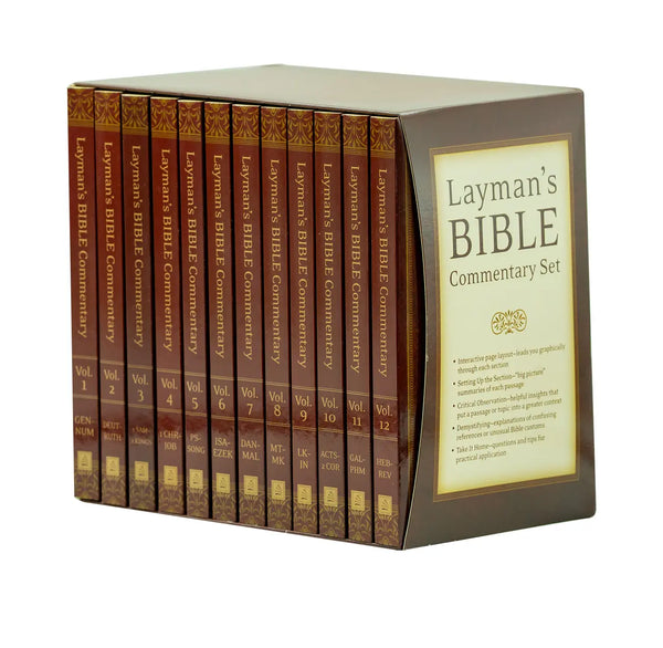 Layman's Bible Commentary Set – BibleStore