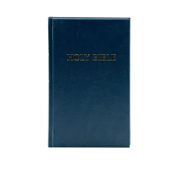 KJV Pew Bible (Hardcover, Blue) – BibleStore