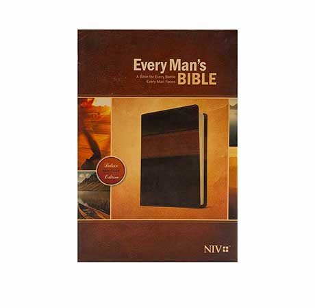 NIV Every Man's Bible: Deluxe Heritage Edition – BibleStore