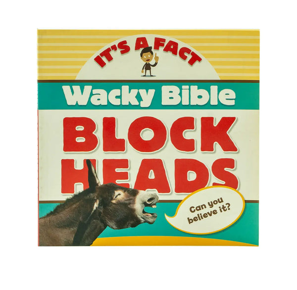 Wacky Bible Blockheads: Can you believe it? – BibleStore