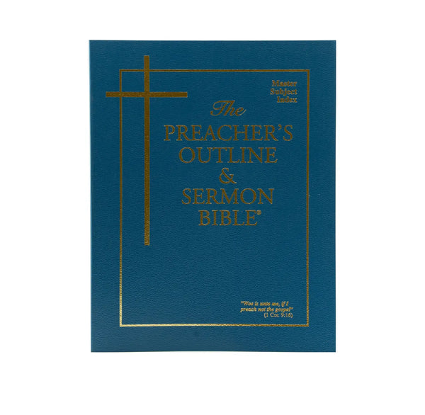 The Preacher's Outline & Sermon Bible: Master Subject Index – BibleStore