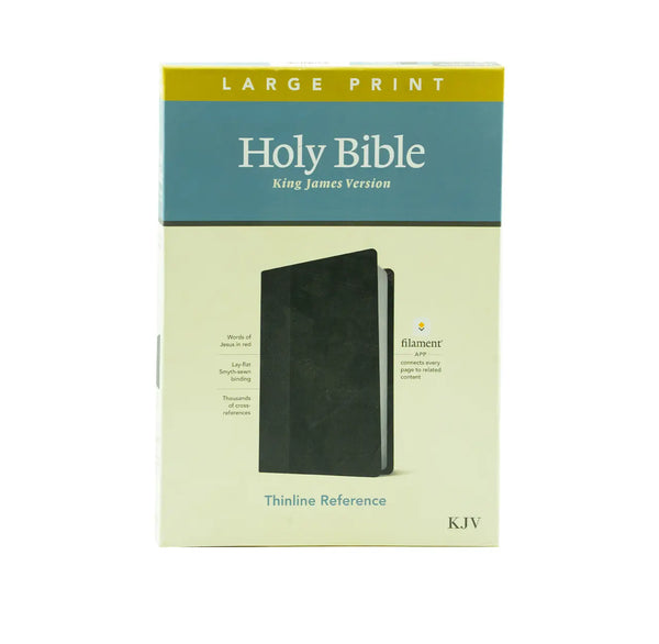 KJV Large Print Thinline Reference Bible, Filament Enabled – BibleStore