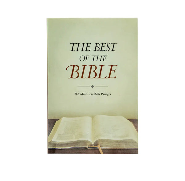 The Best of the Bible: 365 Must Read Bible Passages – BibleStore