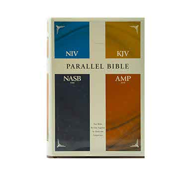 NIV KJV NASB Amplified Parallel Bible: Four Bible Versions together fo ...