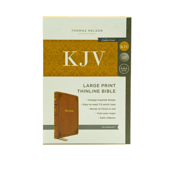 KJV Holy Bible: Large Print Thinline – BibleStore