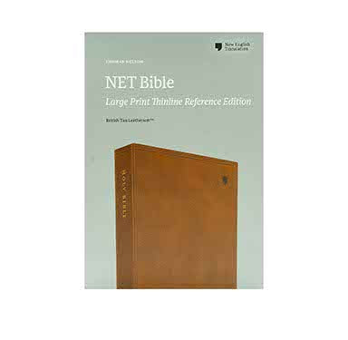 NET Bible: Large Print Thinline Reference – BibleStore